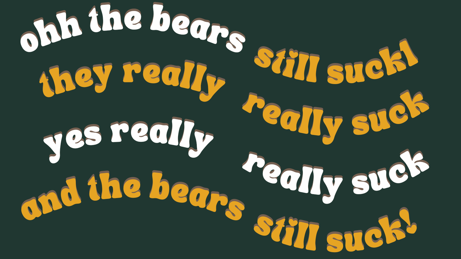 Bears/Packers Week: "The Bears Still Suck" Song & Lyrics | Titletown Europe